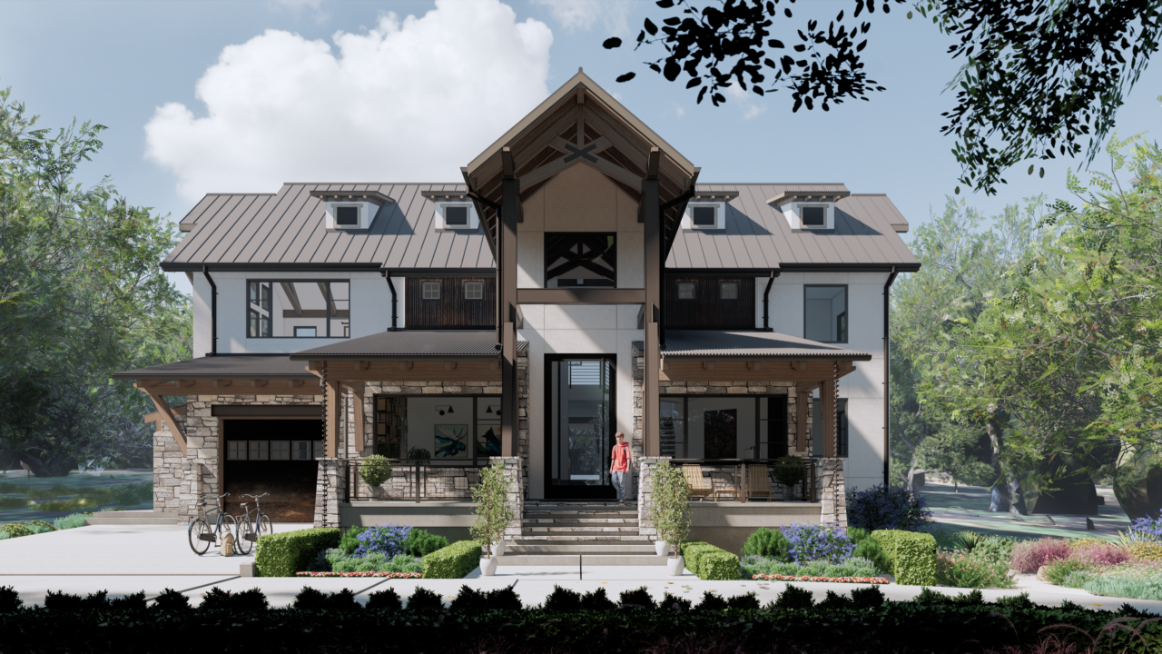 Custom Prairie & Ranch Style Homes - Hombre - Axis 3 Architects